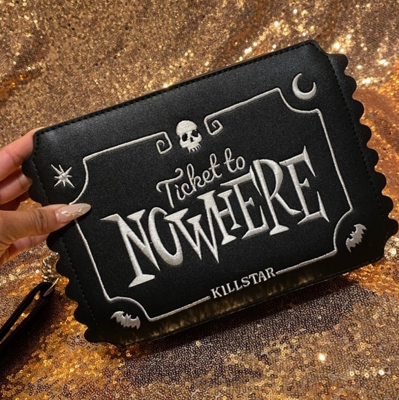 Killstar | Bags | Killstar Gothic Ticket To Nowhere Crossbody Purse ...